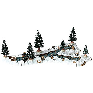 Lemax Christmas Village, Mill Stream Fork 10pcs