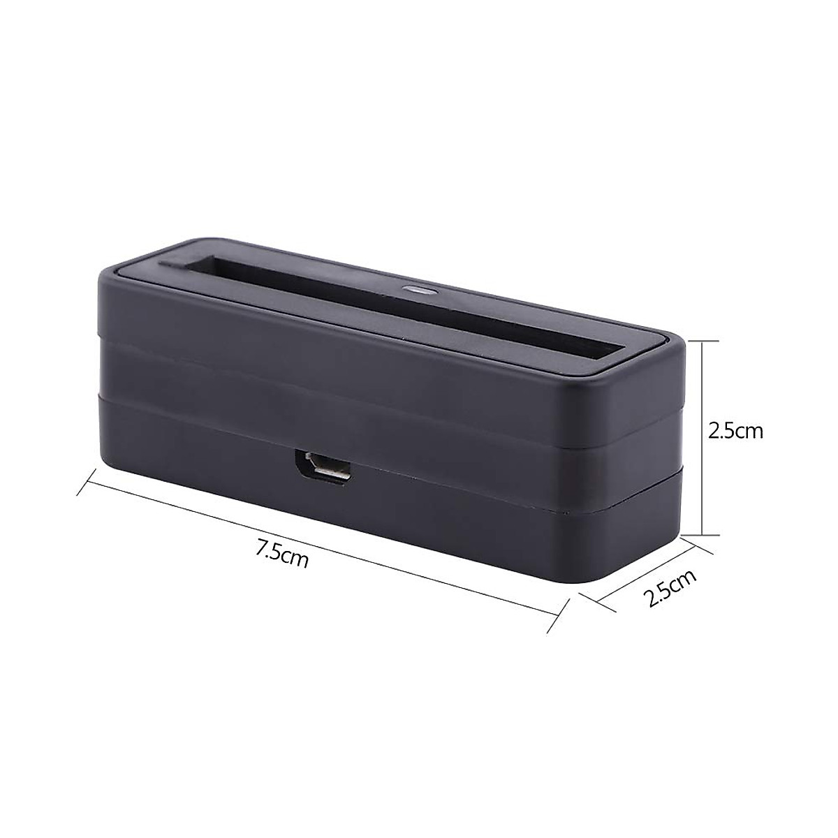 USB Desktop Dock Battery Charging Cradle Stand Charger for LG V20 with LED Power Indicator, Slot Design, for Overcharging, Discharging
