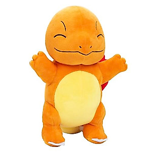 Pokémon 8" Charmander Plush - Officially Licensed - Quality & Soft Stuffed Animal Toy - Add to Your Collection! - Great Gift for Kids, Boys & Girls