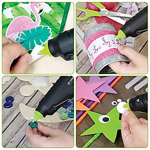 Surebonder DT-270 Dual Temperature 40W Full Size Hot Melt Glue Gun-Uses 7/16" D Glue Sticks , Green/Black