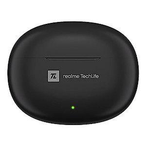 realme TechLife Buds T100 Bluetooth Truly Wireless in Ear Earbuds with mic, AI ENC for Calls, Google Fast Pair, 28 Hours Total Playback with Fast Charging and Low Latency Gaming Mode (Black)