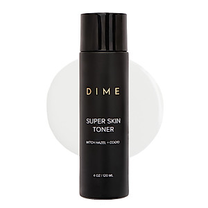 DIME Beauty Super Skin Toner, Alcohol-Free Witch Hazel Toner, Hydrating Toner for Face with Aloe Vera and Cucumber Extract, 4 oz / 120 ml