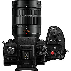 Panasonic Lumix GH6 Mirrorless Camera with 12-60mm f/2.8-4 Lens (DC-GH6LK) + Sony 64GB Tough SD Card + Card Reader + Case + Flex Tripod + Hand Strap + Memory Wallet + Cap Keeper + Cleaning Kit