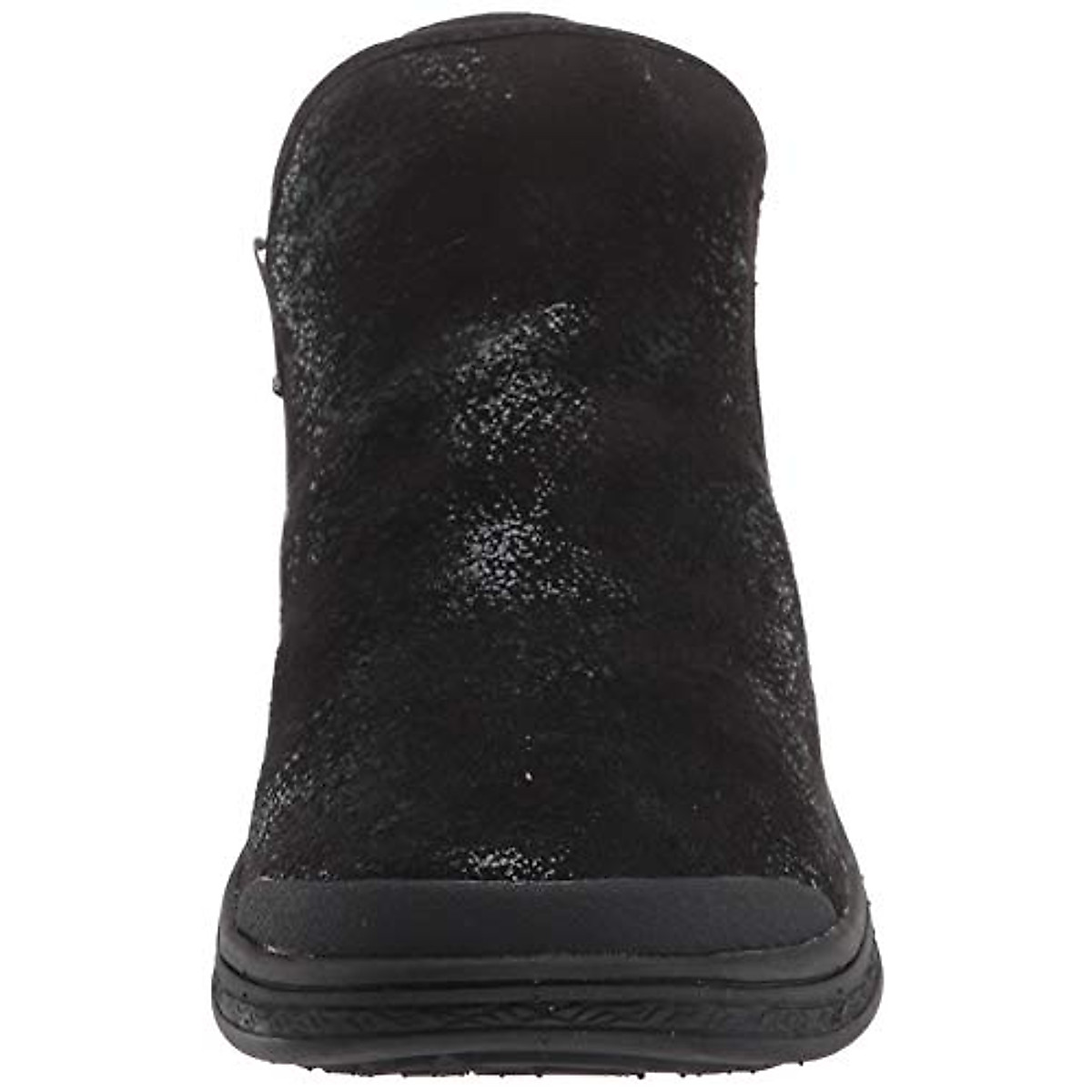 BZees Women's Domino Ankle Boot, Black Fabric, 8