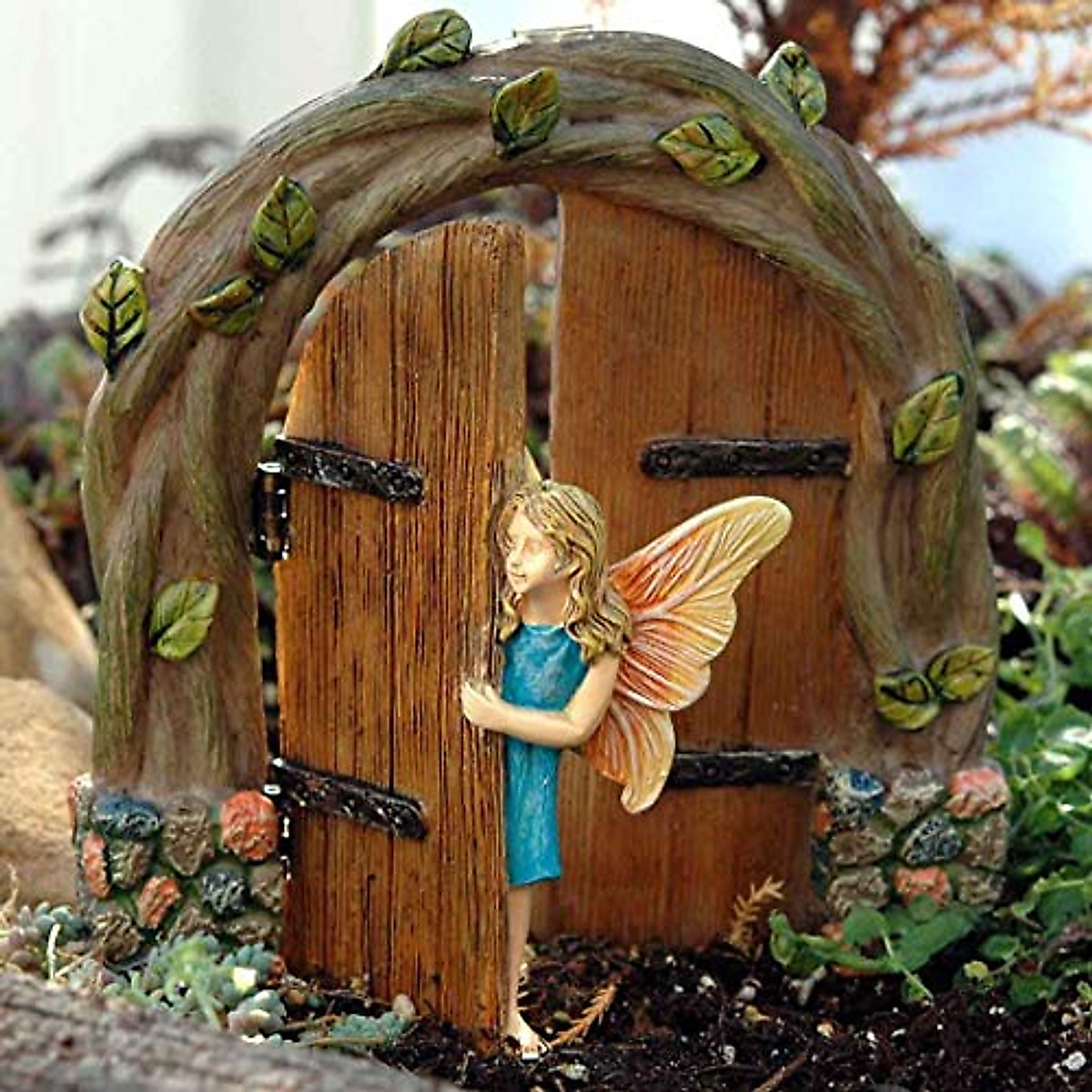 Marshall Home and Garden Peek a Boo Fairy Door with Fairy