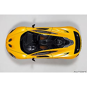 AUTOart McLaren P1 Volcano Yellow w/Yellow/Black Interior 1/18 Model Car 76067