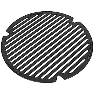GLOWYE Cooking Grate for Kamado Joe KJ15090620, Grill Grate for kamado Joe Grill Accessories, Sear Plate for Kamado Joe Classic I, Classic II, Classic III Series & Kamado Joe JR, Cast Iron
