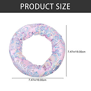 Vaguelly Buddha Sound Bowl Washer Tibetan Sing Bowl Mat Mug Placemat Buddha Sound Bowl Mats Yoga Bowl Pad Buddhism Singing Bowl Pillow Cloth Cup Coaster Singing Bowl Mat Cotton Nepal Music