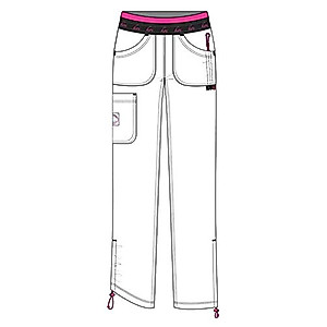 KOI Lite 720 Women's Spirit Scrub Pant (Coral, Medium)