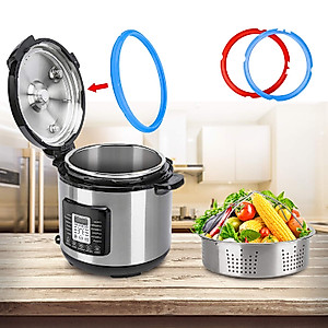 3 Qt Accessories Set for Instant Pot, Compatible with InstaPot Accessories 3 Quart Only, Mini Accessory Including Sealing Ring Steamer Basket Springform Pan Egg Rack Trivet