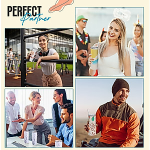 The Brandster Sublimation Tumblers 20 OZ Skinny Bulk, Double-Walled Stainless Steel Sublimation Blanks Tumblers, with Lid, Straw, Heat Tape, Shrink Wrap, Gift Boxed to Personalize & Gift