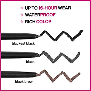 wet n wild Mega Last Breakup-Proof Retractable Eyeliner Dark Brown Bundle (1115845)
