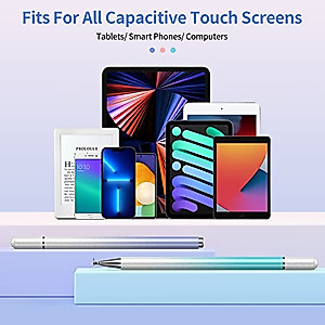 Stylus Pens for Touch Screens, Magnetic Disc Stylus Pen for iPad, High Precision Universal Stylus Pen Compatible with iPad/Apple/iPhone/Android/Tablet and All Touch Screens