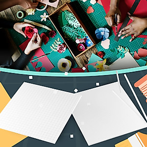 Bearly Art CUBIES The Polar Collection - Acid Free Adhesive Foam Tape for DIY Arts and Crafts - Double Sided Tape - Mega Pack with 1248 Total Pieces - Precut Squares & Strips