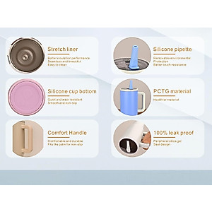 HYDRO HOMIE The Nomad 40oz Tumbler – Flip Straw Lid with Handle and Rubber Base, Travel Car Cup Holder Friendly and 100% Leak Resistant - Courageous Coral