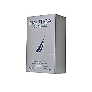 Nautica Classic Eau de Toilette Spray for Men, 3.4 Ounce