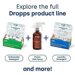 Dropps Stain & Odor Laundry Detergent Pods … (Orange Blossom, 32 Count)