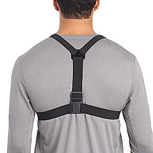 Amazon Basics Adjustable Chest Mount Harness for GoPro Camera (Compatible with GoPro Hero Series), Black