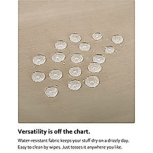 HotStyle Casual Daypack Backpack for Tween & Teen Girls, Multipurpose Middle School Bag Bookbag, Angled Top, Plain, Pastel Khaki