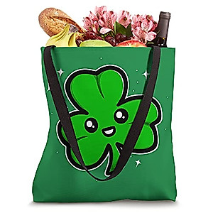 Tie Dye Shamrock Lucky Four-leaf Clover St. Patrick's Day Tote Bag