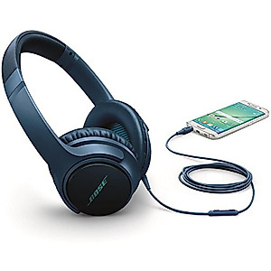 Bose SoundTrue Around-Ear Wired Headphones II - Apple Devices, Navy Blue