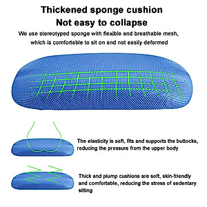 Office Chair Gaming Chair Computer Chair Mesh Ergonomic Computer Chair,Desk Chair Height Adjustable Executive Swivel Chair for Men Adults Conference,High Back Home Office Chair wit