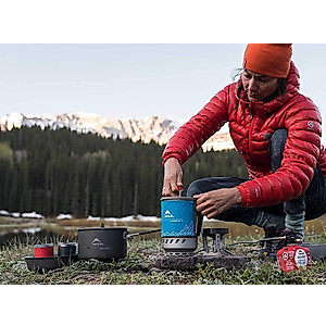 MSR WindBurner Coffee Press Kit, 1.8-Liter, Red