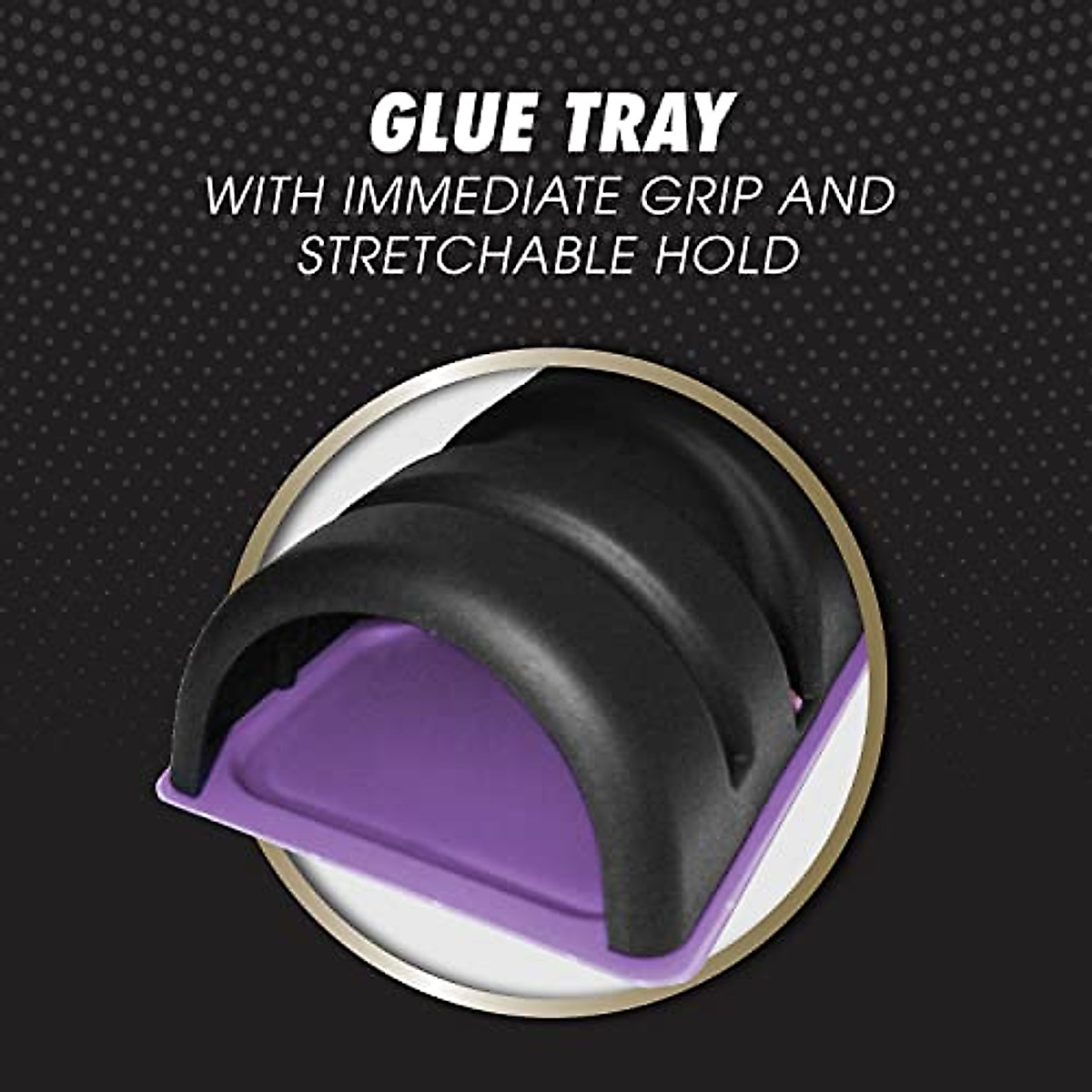 Tomcat Advanced Glue Trap System Rat Size Covered Glue Traps with 2 Reusable Covers and 4 Disposable Glue Traps