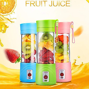 Luwsldirr 400ml Portable USB Electric Maker Blender Squeezer Bottle Fruit Juicer Smoothie