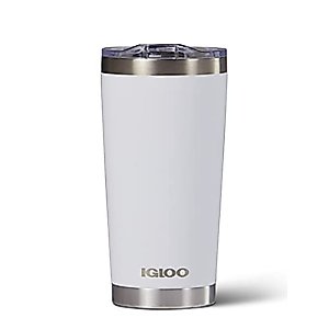 Igloo White 20 OZ Stainless Steel Tumbler