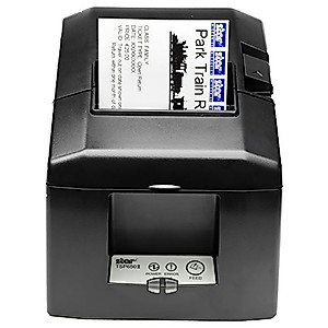 Star Micronics TSP654IIBi (TSP650II Series) Bluetooth Thermal Receipt Printer, Black - Bluetooth Connectivity - 11.8 IPS, 203 dpi, 3.15" Max Print Width, Auto Cutter, Monochrome - YKGAV