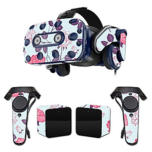 MightySkins Skin Compatible with HTC Vive Pro VR Headset - Vintage Floral | Protective, Durable, and Unique Vinyl Decal wrap Cover | Easy to Apply, Remove, and Change Styles | Made in The USA
