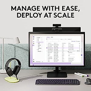 Logitech Zone Vibe Wireless Bluetooth Headphones with Noise-Canceling Mic, USB-A, USB-C, for Google Meet, Google Voice, Zoom, Mac/PC, Black