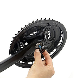 WIROJ Hex Head Crank Arm Bolts 8mm x 15mm, Pack of 6