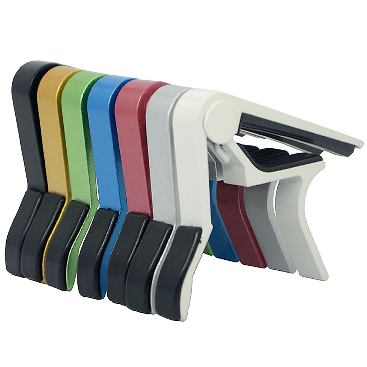 Guitar Capo for Acoustic and Electric Guitars with 6 String Aluminum Material Acoustic Electric Tools Colorful-Green