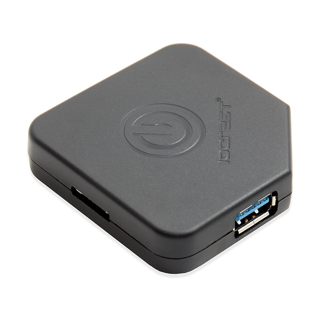 IOCrest USB 3.0 2 Port HUB & SD MicroSD Card Reader Ultra-Mini Compact Portable, SuperSpeed, Black SI-HUB50066