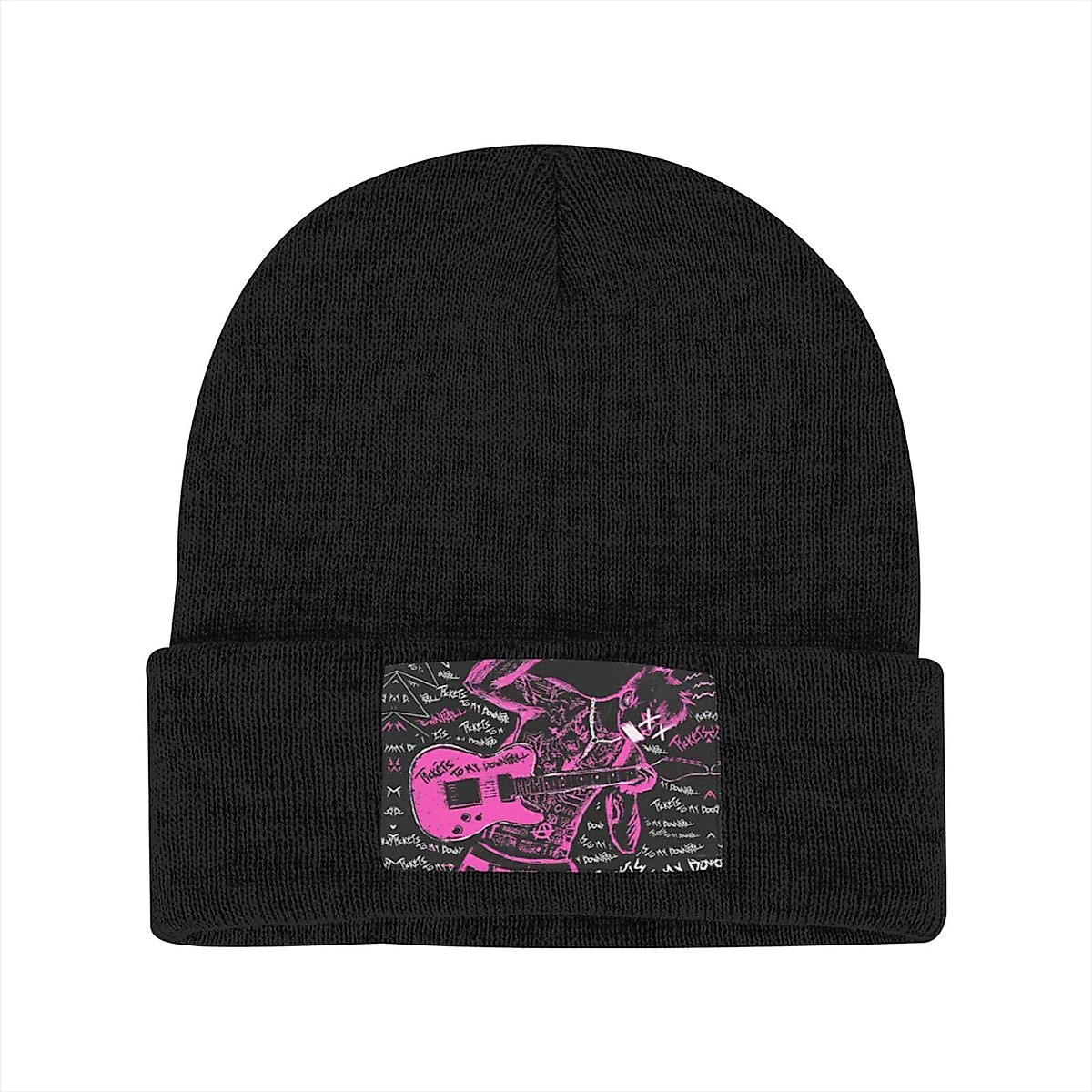 Knit Hat Cap Beanie Men Women Unisex Plain Warm Soft Skull Cap Black