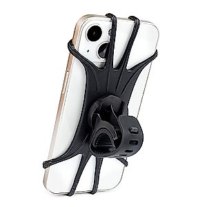 Hoovy Silicone Stroller Phone Holder | Cell Phone Holder for Strollers, Shopping Carts, or Handlebars | Phone Holder Mount for Strollers