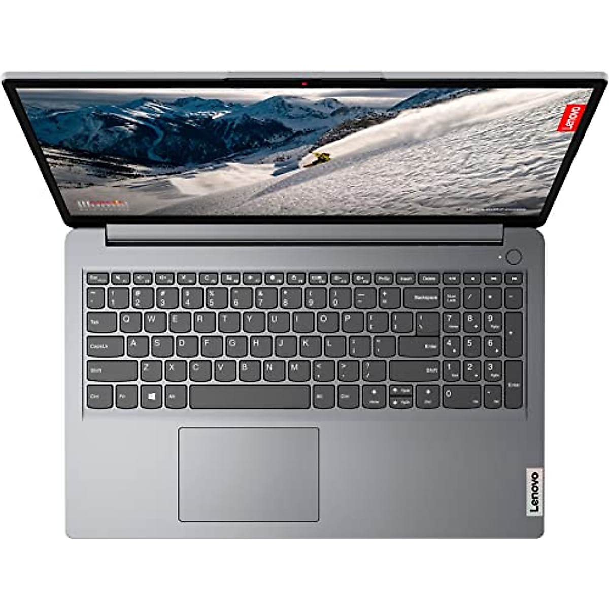 Lenovo IdeaPad 1 15.6" FHD IPS Touchscreen Laptop, 8 Core AMD Ryzen 7 5700U(up to 4.3 GHz), 12GB RAM, 512GB SSD, Fingerprint Reader, WiFi 6, HDMI, Windows 11 S, Cloud Grey