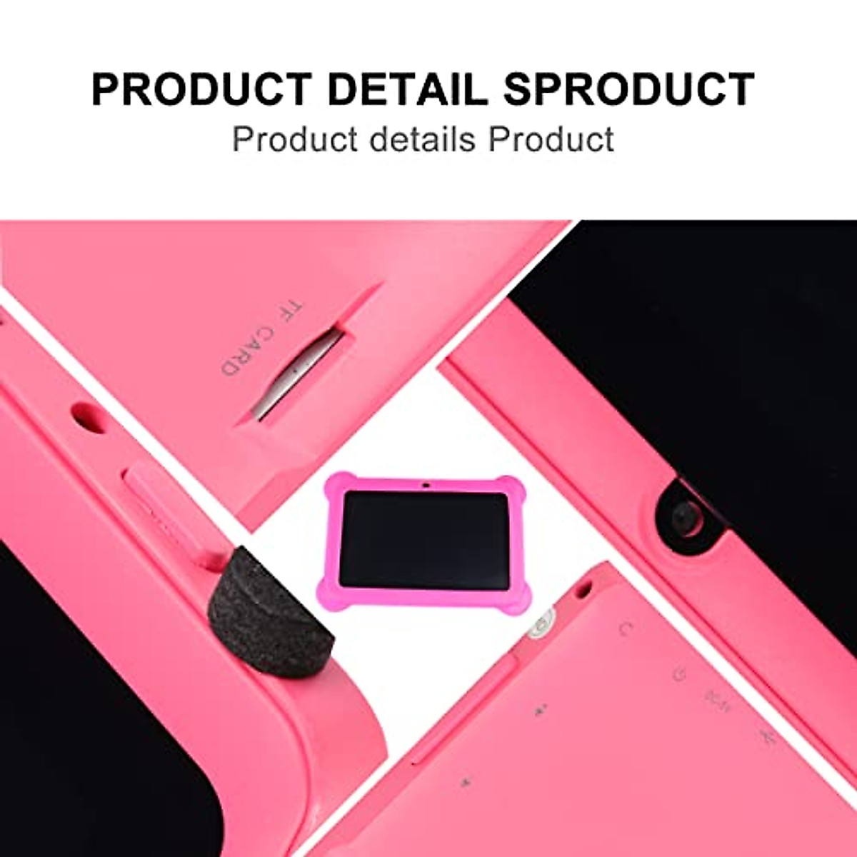 SOLUSTRE Kids Tablet Kids Tablet Kids Tablet Computer Gifts 2pcs -core Tablet Us Safe M+ Proof with M+ Core Kid-Proof - Kid- Kids Dual Case Plug Kids Tablet Kids Tablets Kids Tablets Kids Tablets