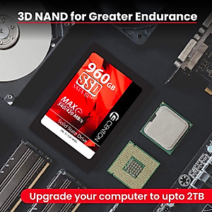 Centon MP Essential 960 GB SSD SATA III 2.5 Solid State Drive (S1-S3A-960G)