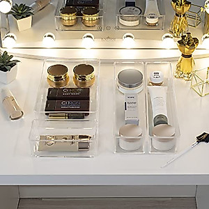 Sorbus Skin care organizer, Storage bin for Drawer organizers for cosmetic, Bathroom, Vanity