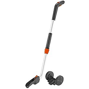 Gardena Manico Telescopico Incl. Ruote: Accessorio per Forbici a Batteria per Erba, per Il Taglio Dei Bordi D’Erba e Delle Piante Tappezzanti(9859-20)