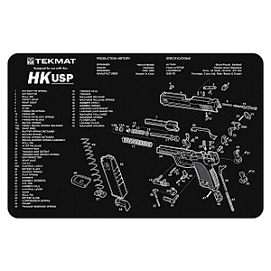 TekMat Heckler & Koch – USP Gun Cleaning Mat,Black