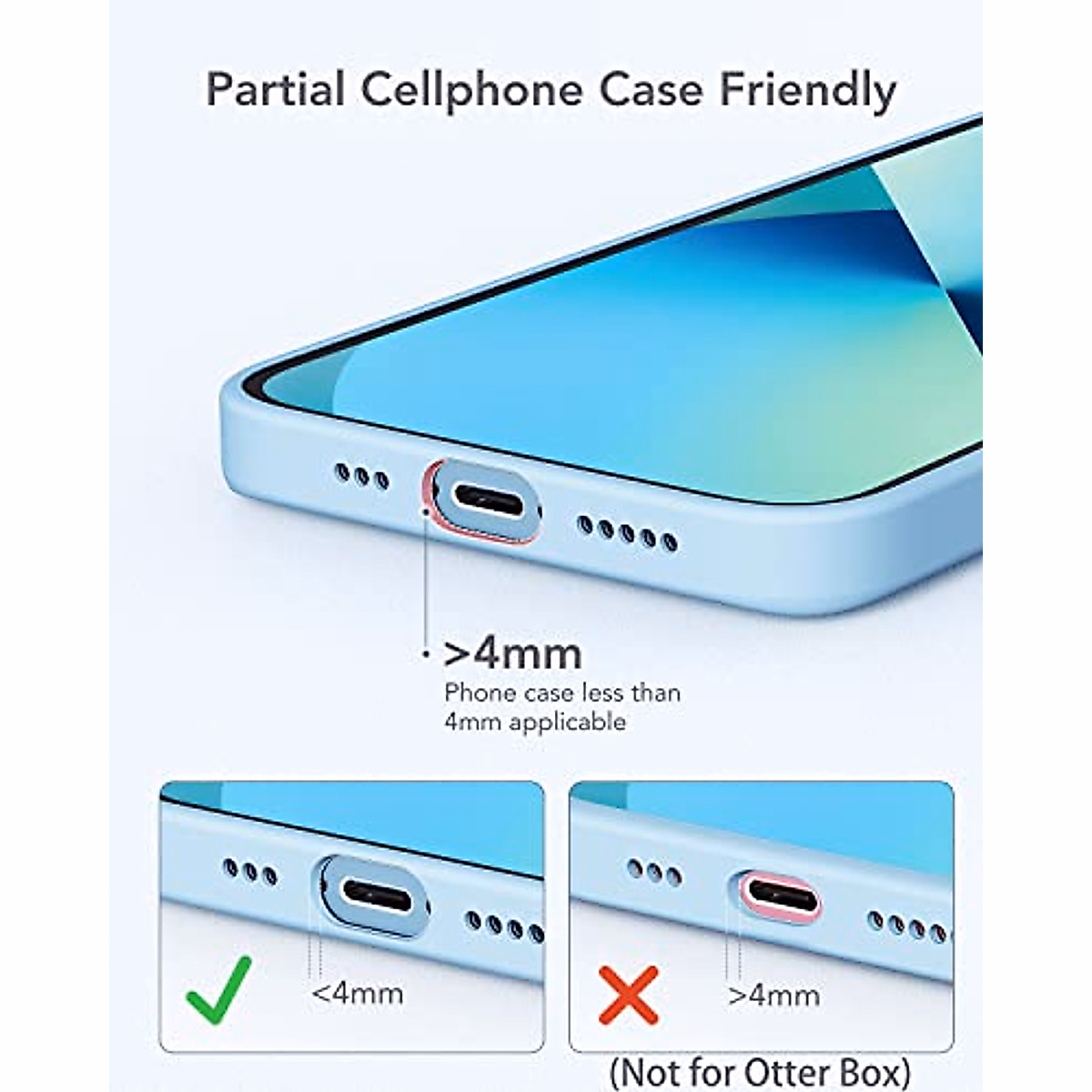 Charmast Small Portable Charger 5000mAh, Ultra-Compact 20W PD Fast Charging Power Bank Mini Battery Pack Compatible with iPhone 14/14 Pro Max/13/13 Pro Max/12/12 Pro Max/11/XR/X/8/7/6, and More