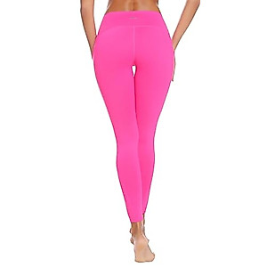 Auu High Waisted Leggings with Pockets Workout Leggings for Women Stretch Yoga Pants Buttery Soft
