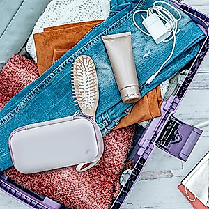 Case Compatible with Braun Epilator Silk-epil 3 3-270, Storage for Hair Removal Shaver & Trimmer for Women, Holder for Facial Epilator & Razors Head, Cleaning Brush, Charger (Box Only)