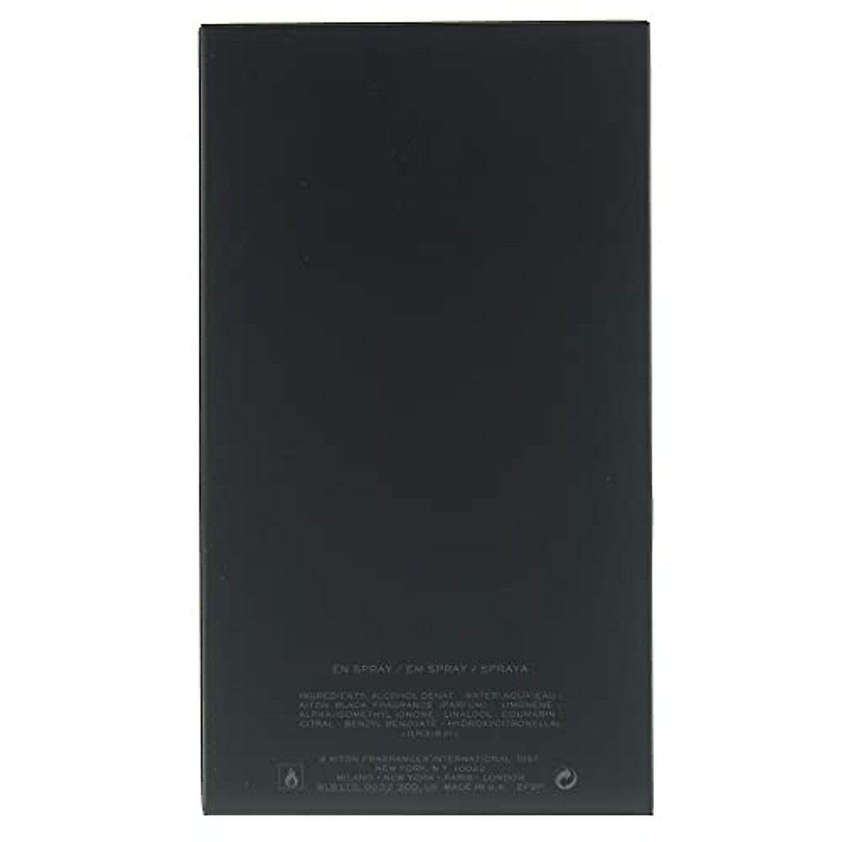 Kiton Black By Kiton For Men Edt Spray 4.2 Oz