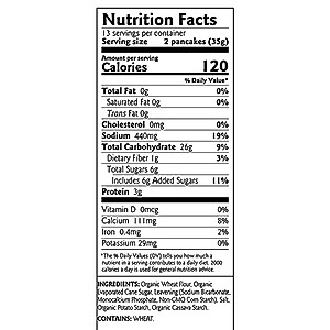 Organic Pancake and Waffle Mix, Classic Recipe by Birch Benders, Whole Grain, Non-GMO, Just Add Water, 16oz (Packaging may vary)