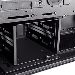 SilverStone Technology SETA Q1 Silent Mid Tower Case with Soundproofing, SST-SEQ1B
